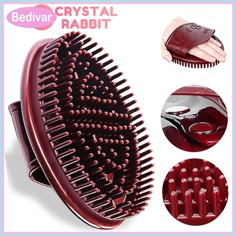 Bedivar Bàn Chải Silicon Mềm Hai Mặt massage Cơ Thể Hình Hạt Đậu Phộng ...