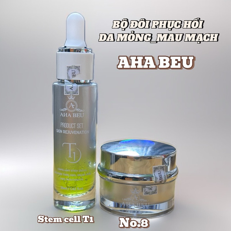 Bộ sản phẩm dưỡng trắng, mờ thâm, nám, hỗ trợ căng bóng và dày da AHA BÊU | Shopee Việt Nam