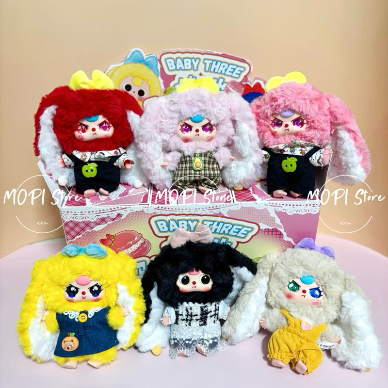 (Sẵn Hoả Tốc) Baby Three Macaron V2 - CHÍNH HÃNG CÓ TEM - Blind box Hộp ...