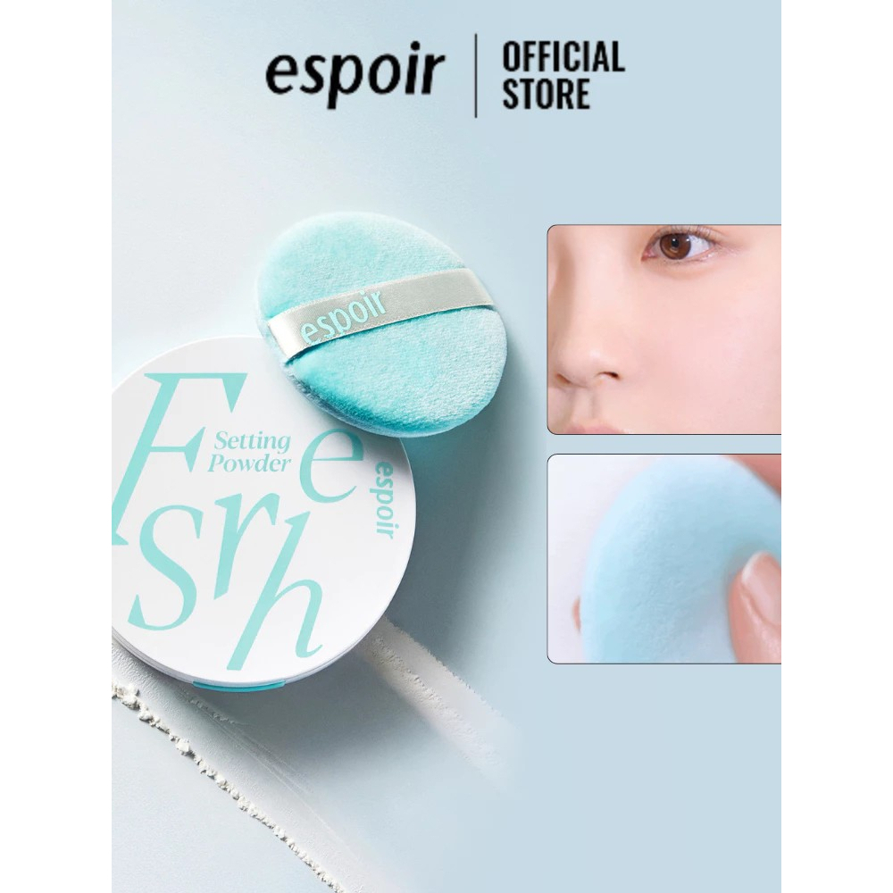 [[ ESPOIR ]] Phấn Phủ Nén Kiềm Dầu Espoir Fresh Setting Powder 9g ...