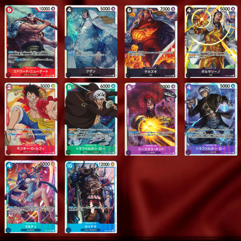 Thẻ bài One piece card SR chính hãng Bandai - Card Onepiece SR | Shopee ...