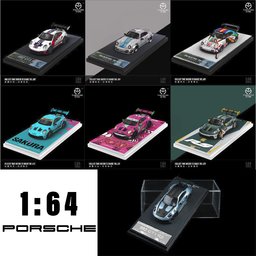 Mô hình xe Porsche 911,992,993,911 GT3, 911 GT3 RS,RWB Rauth Welt các ...