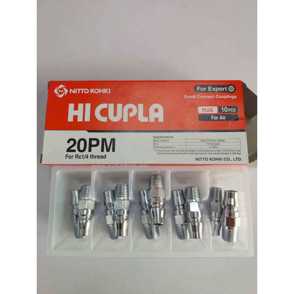 Đầu nối nhanh khí nén Nitto 20PM (Japan) | Shopee Việt Nam