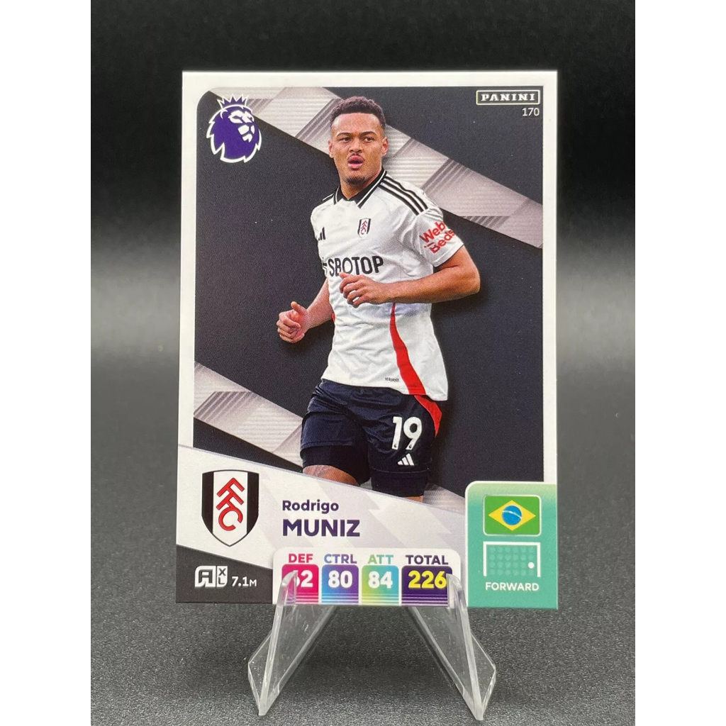Thẻ Rodrigo Muniz Adrenalyn XL Panini Premier League 24/25 (Fulham ...