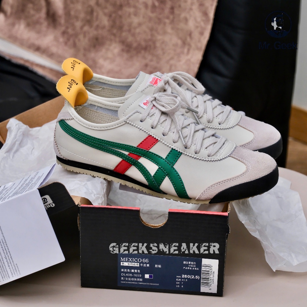 [GeekSneaker] Giày Sneaker cổ thấp Onit.suka Tiger Mexico 66 Birch ...