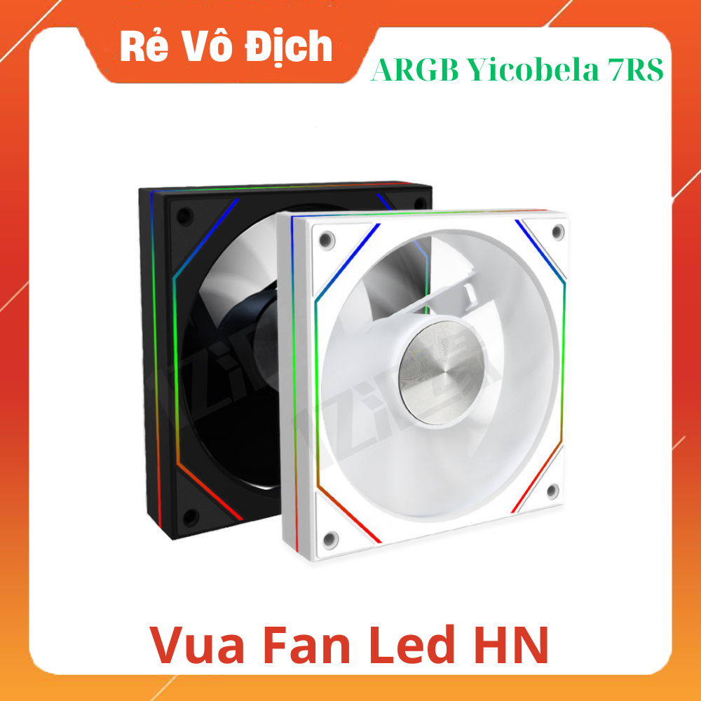 Yicobela 7RS ARGB - Quạt tản nhiệt máy tính 12cm - Fan cực sang chảnh ...