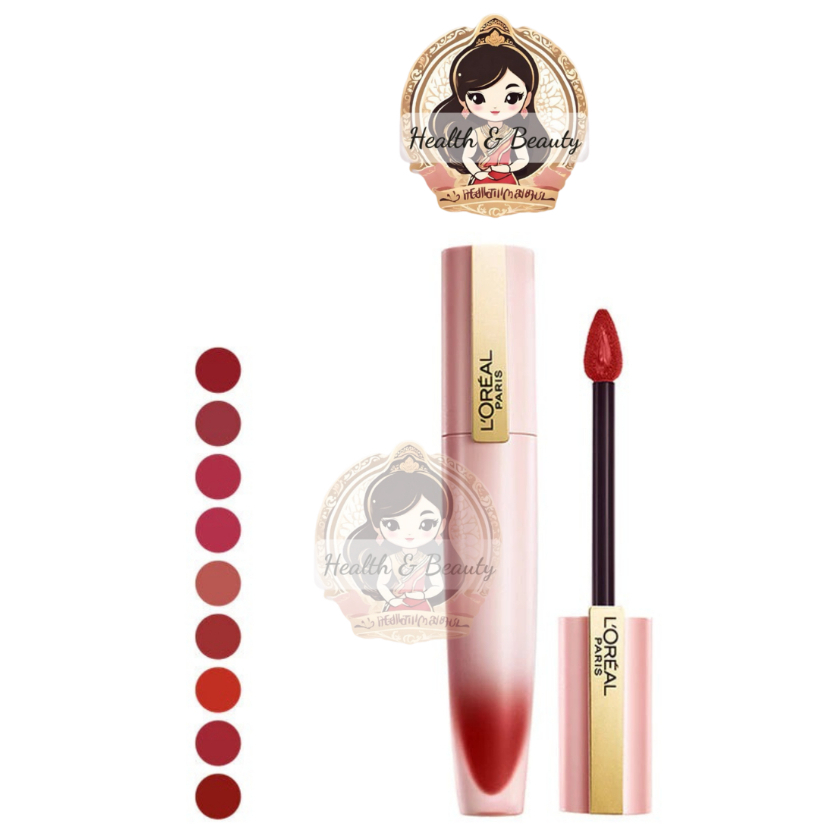 Son kem lì L'Oréal Paris Chiffon Signature kết cấu lì mềm mại nội địa Thái Lan (6 tone màu ...