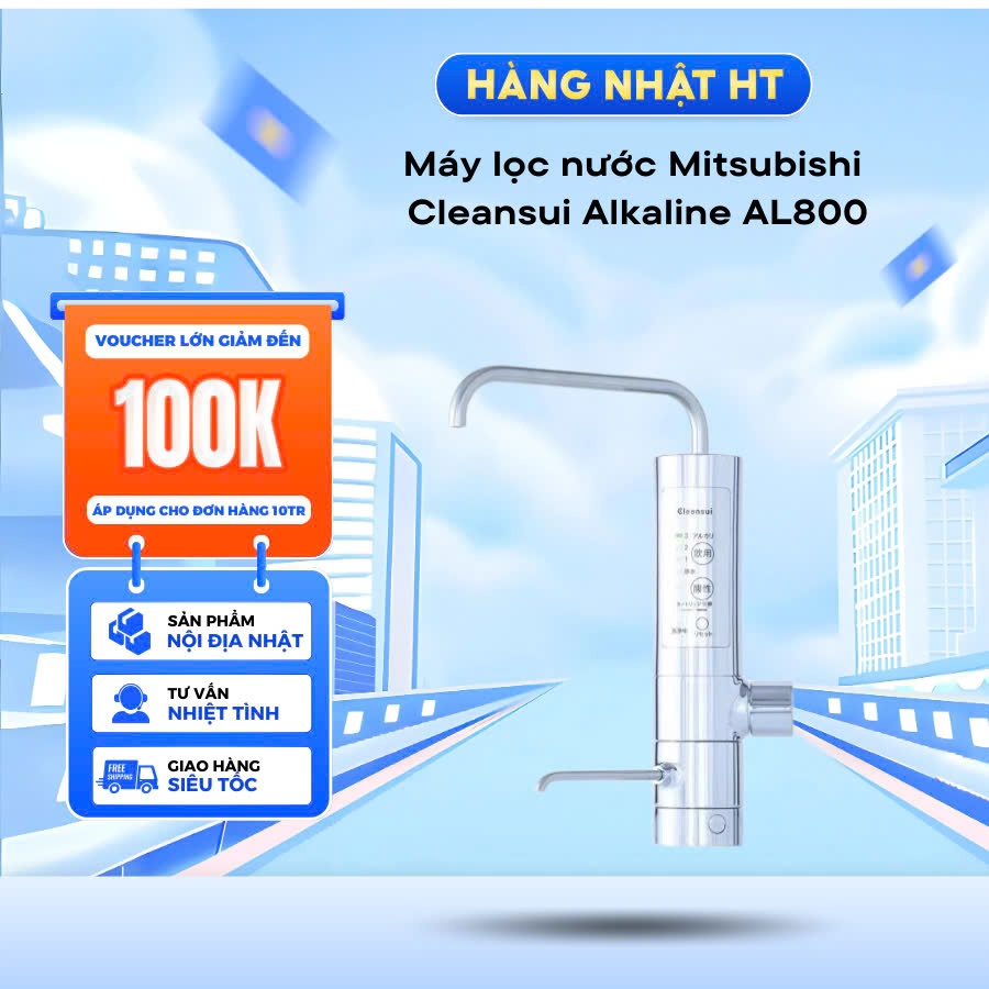 Máy lọc nước Mitsubishi Cleansui Alkaline AL800 | Shopee Việt Nam