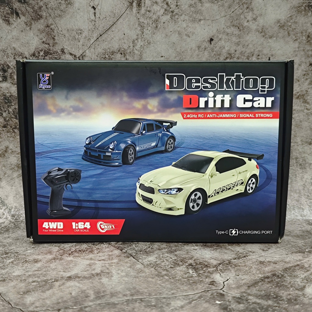 Xe điều khiển đồ chơi mini drift RC 1/64 có điều tốc và servo | Shopee ...