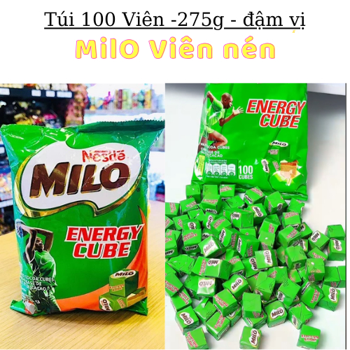 Kẹo Viên Milo Cube Nestle Thái Lan 275g (100 viên) [Date Mới] | Shopee Việt Nam