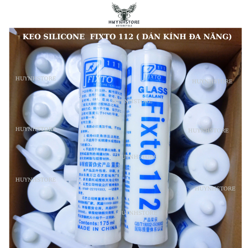 Keo Silicone Fixto 112 - 175ml (màu trong) | Shopee Việt Nam