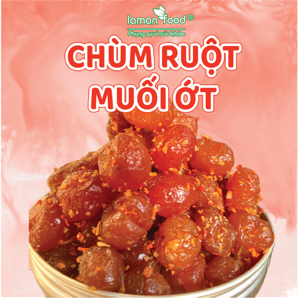 Chùm Ruột Muối Ớt Hộp 500g Laman Food Vị Chua Ngọt | Shopee Việt Nam