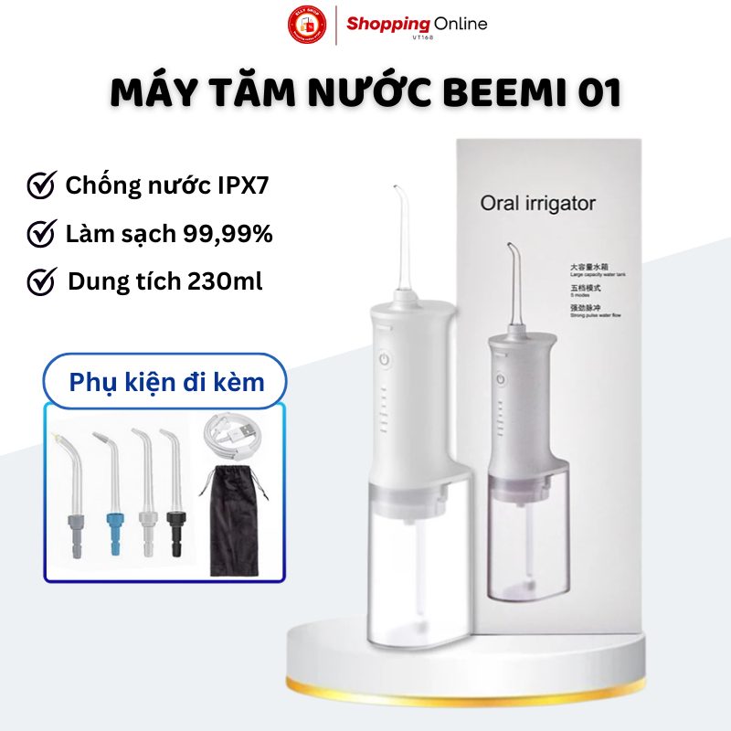 Máy Tăm Nước Beemi Nhỏ Gọn Tiện Lợi, Tăm Nước Cho Răng Nhạy Cảm Du Lịch ...