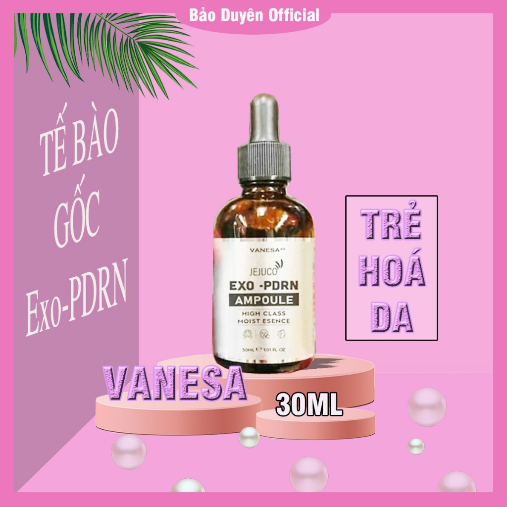 Serum trắng da VANESA EXO-PDRN dung tích 30ml trẻ hoá da, ngừa mụn - V34 | Shopee Việt Nam