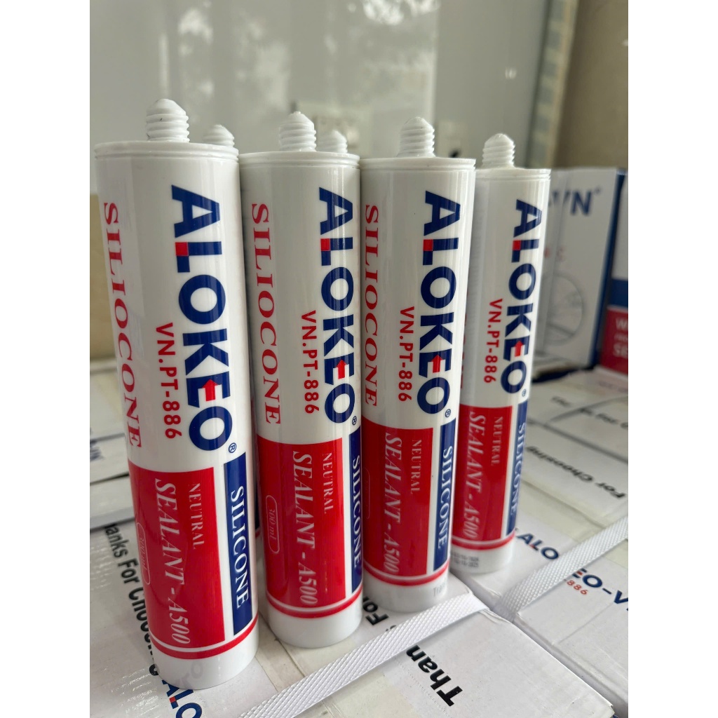 [GIÁ TỐT] 1 THÙNG (24 chai) Keo Silicone A300 dán nhôm kính gỗ dán hồ ...