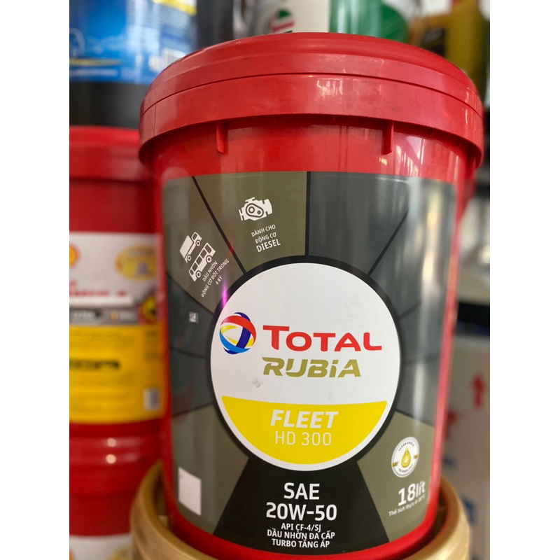 { hàng chính hãng }ToTal HD 300 CF-/sj 20w50 xô 18lit | Shopee Việt Nam