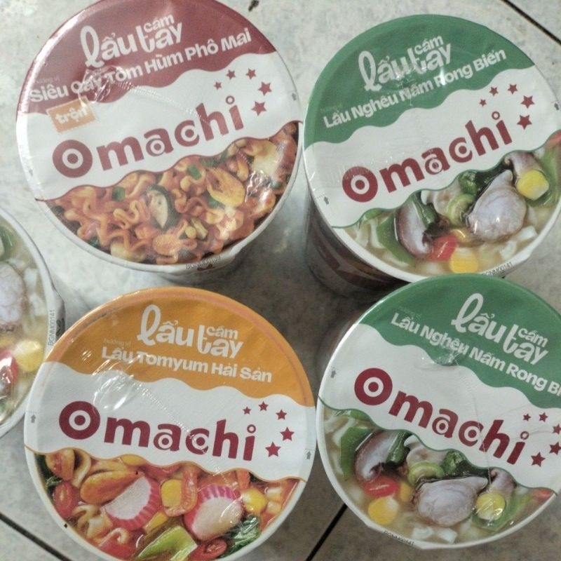 mì ly lẩu cầm tay omachi | Shopee Việt Nam