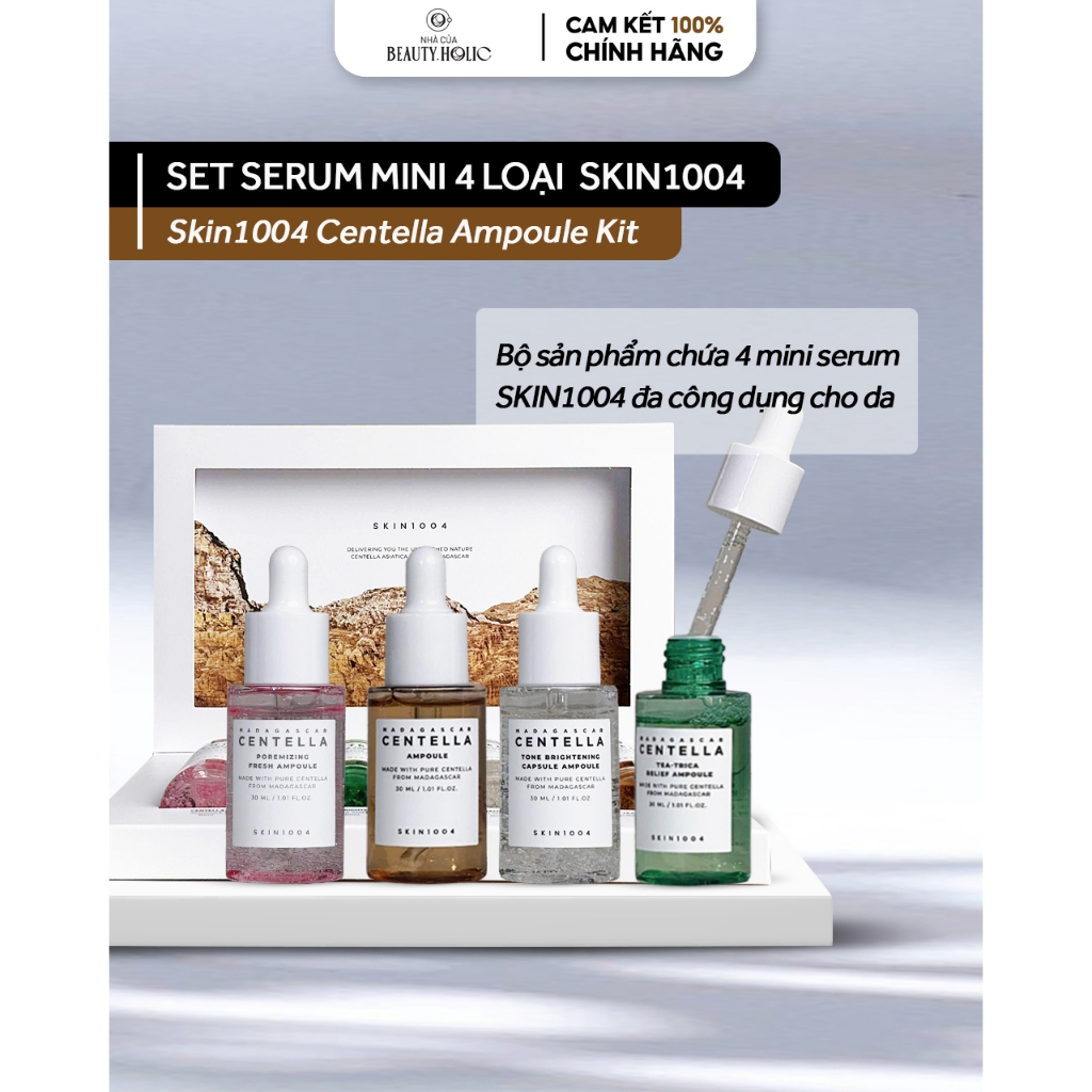 Set mini serum SKIN1004 MADAGASCAR CENTELLA AMPOULE KIT | Shopee Việt Nam