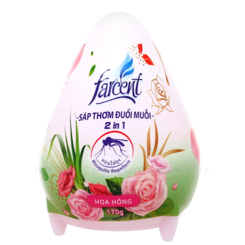 Sáp Thơm Farcent Hương Hoa Hồng 170g | Shopee Việt Nam