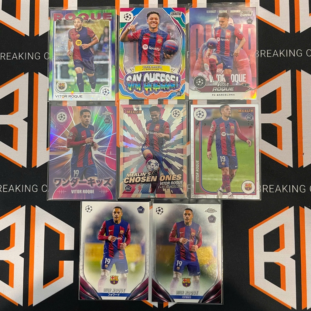 Lot Thẻ bóng đá Vitor Roque - Topps 23/24 | Shopee Việt Nam