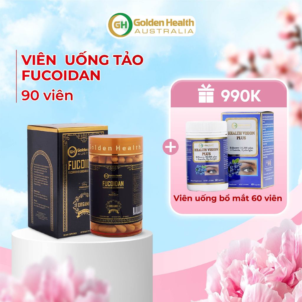 Viên uống Tảo Fucoidan - Fucorich & Undaria Pinnatifida - Premium ...