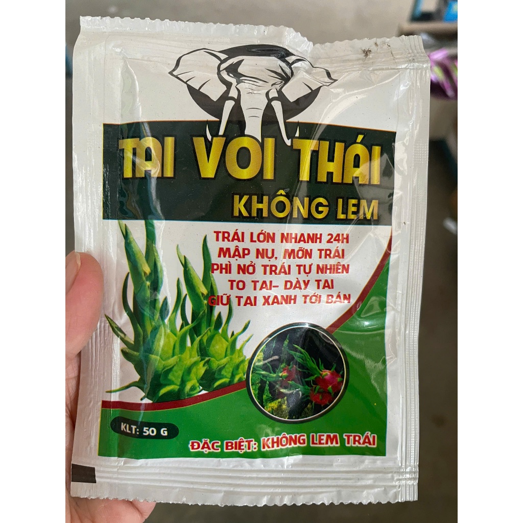 Tai Voi Thái Không Lem - Mập Nụ - Lớn Búp - Tai To - Xanh Dài - Gói ...