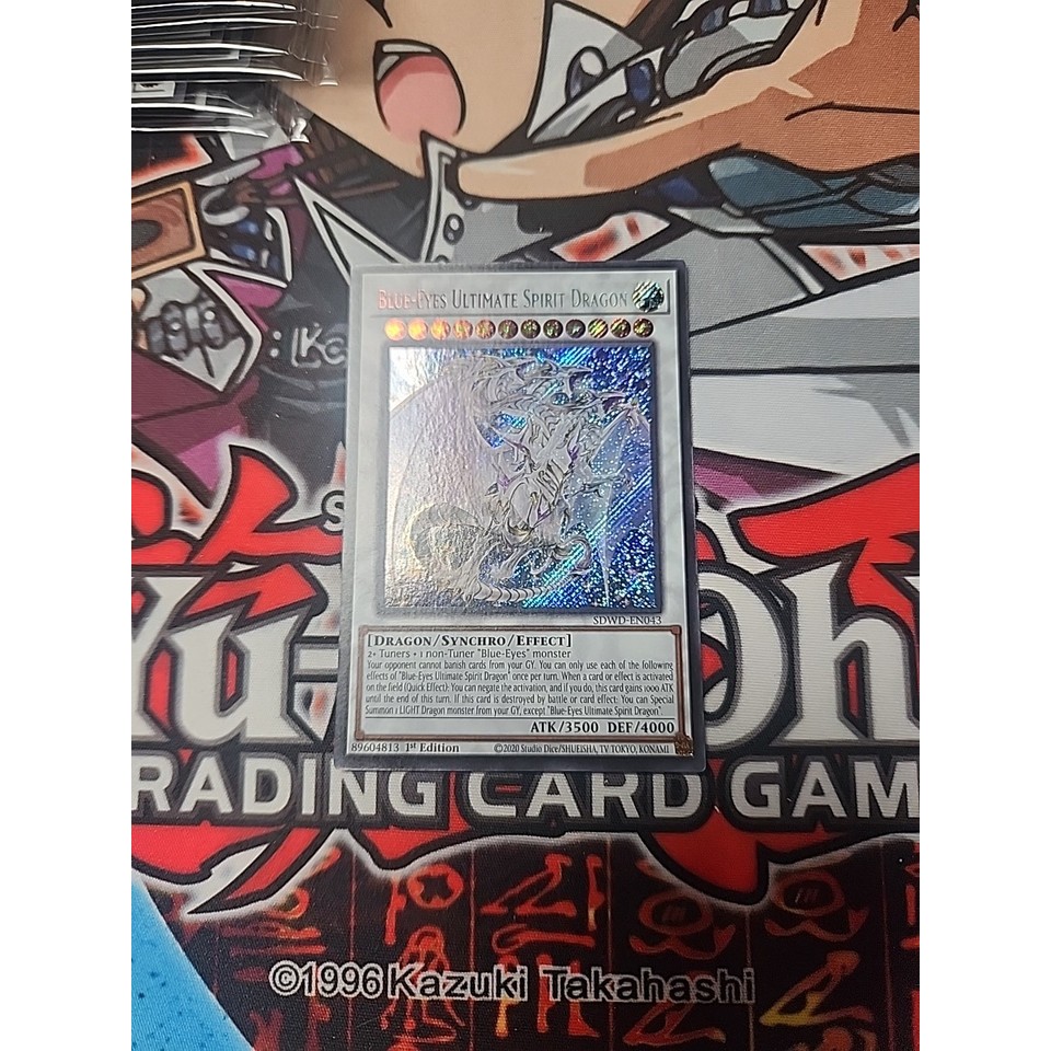SDWD [ Dưa Hấu Yugioh ] Lá bài thẻ bài Blue-Eyes Ultimate Spirit Dragon ...
