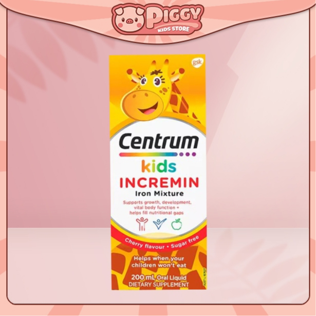 Siro Centrum Kids Incremin Iron Mixture Dành Cho Trẻ Biếng Ăn 200ml ...