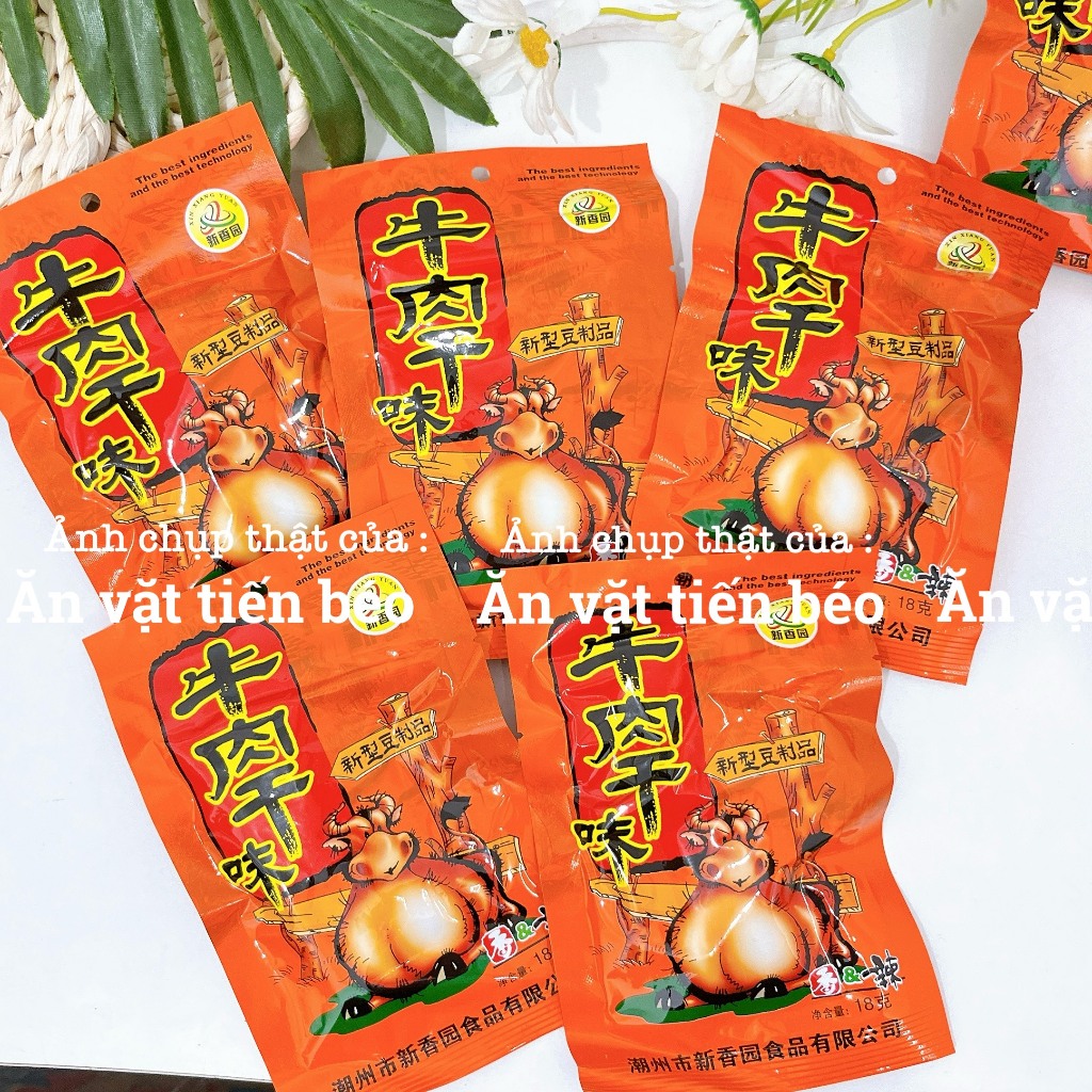 Snack Bim Bim Đậu Bò Chua Cay Tuổi Thơ, Bim bim Thịt Bò Chua Ngọt ,Ăn ...