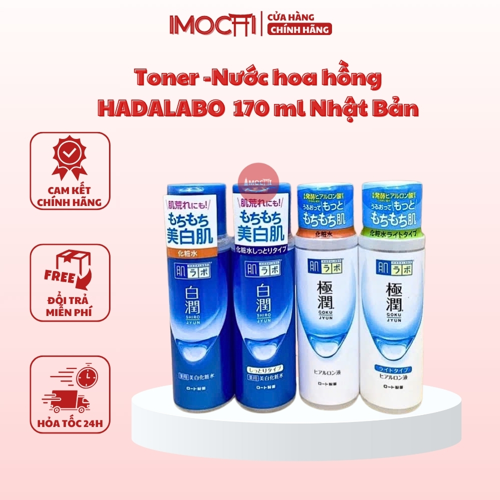 Toner - Nước hoa hồng HADALABO, hada labo Super Hyaluronic Acid Lotion ...