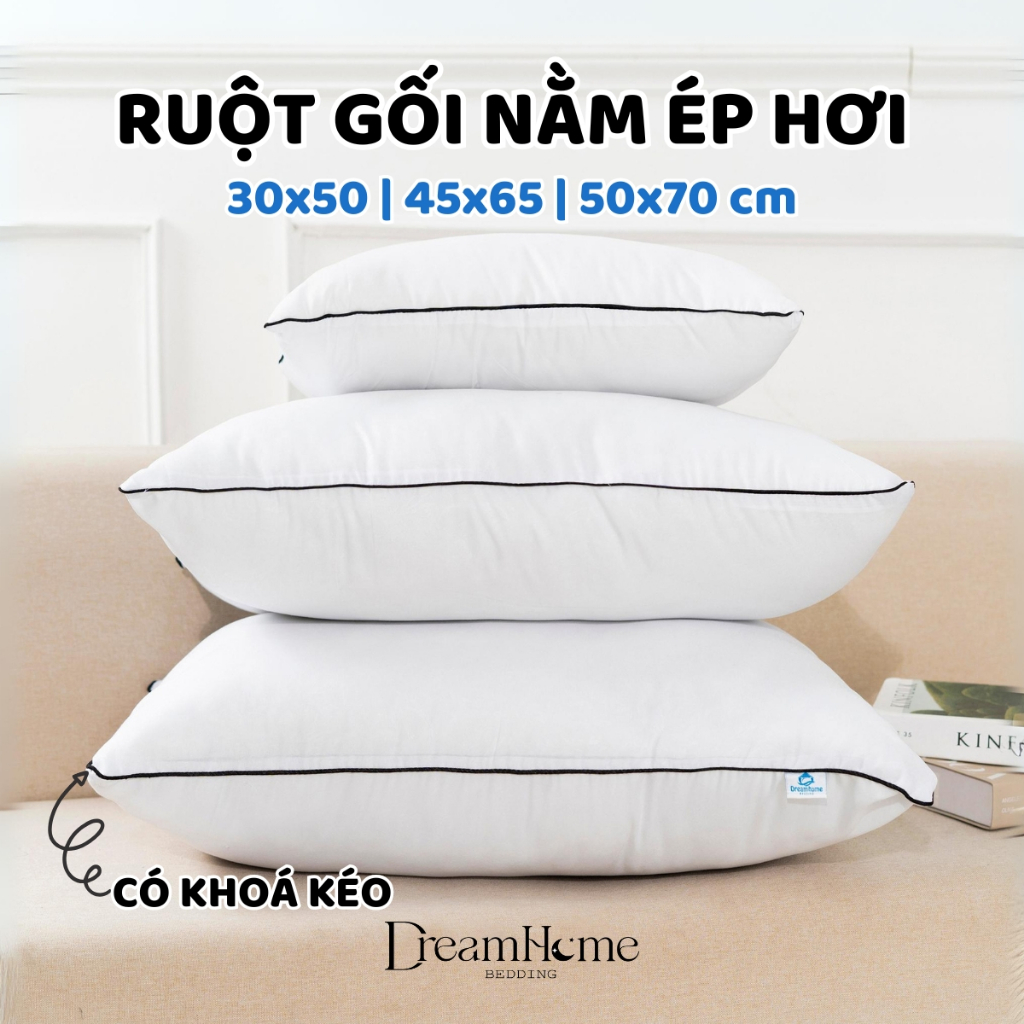 Ruột Gối Nằm 50x70 45x65 30x50 Trẻ Em Ép Hơi (1 Cái) Dreamhomebedding ...