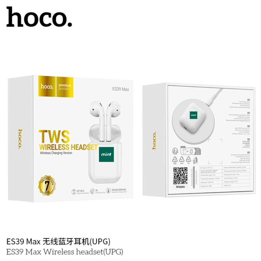 Tai nghe Bluetooth True Wireless Hoco ES39 Max | Shopee Việt Nam