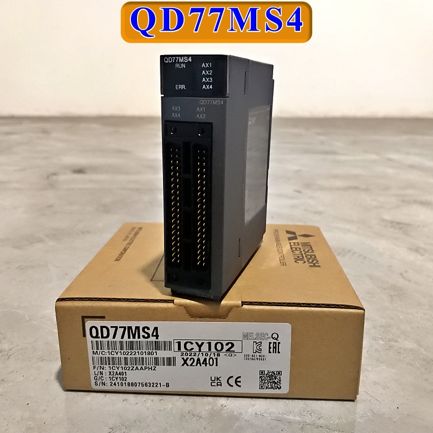 QD77MS4 Mitsubishi Module điều khiển truyền động 4 trục 4 vị trí SSCNET ...