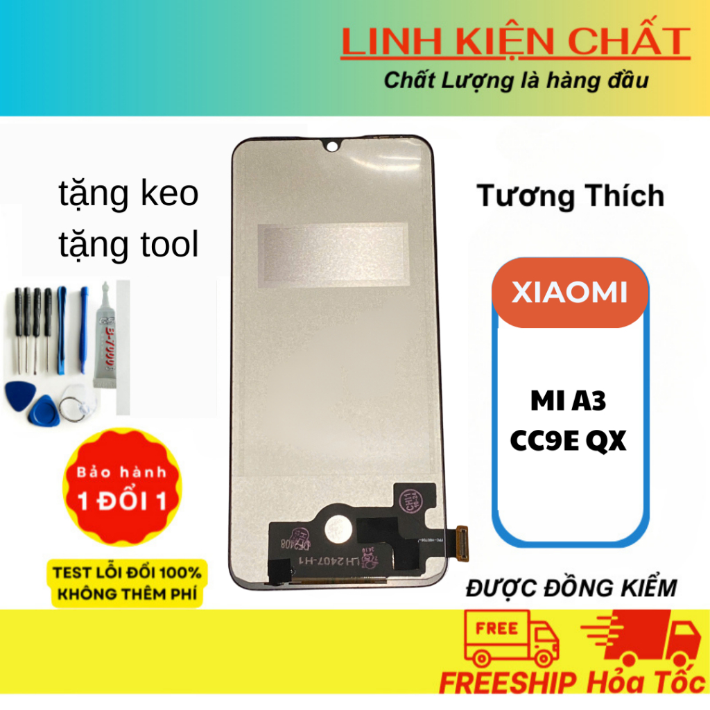 Màn Hình Xiaomi Mi A3 / CC9E QX ( Tặng keo dán và bộ sửa) | Shopee Việt Nam