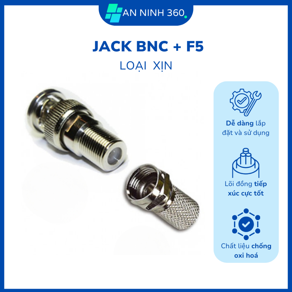 Jack BNC + F5 dành cho camera | Shopee Việt Nam