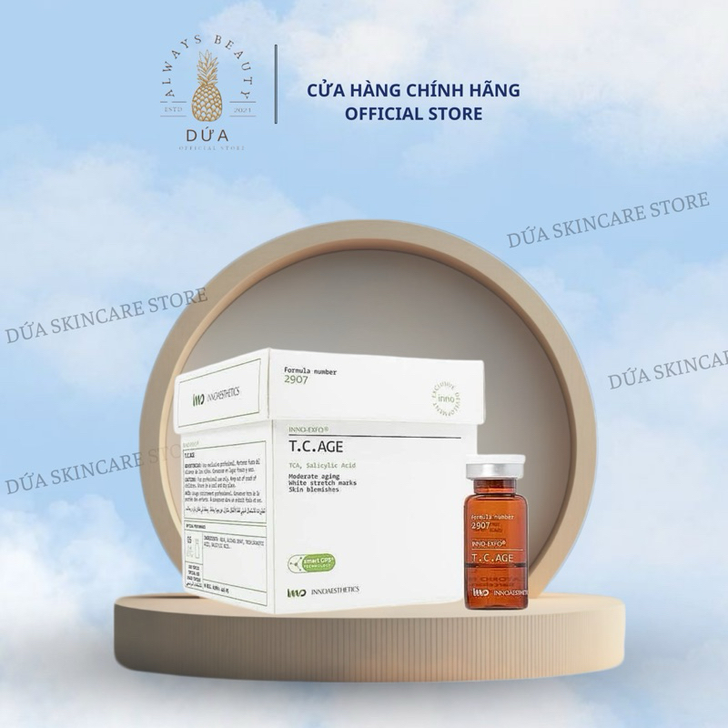 Tinh Chất Peel Da Chống Lão Hóa INNOAESTHETICS T.C.AGE 5ml| Hoạt chất ...