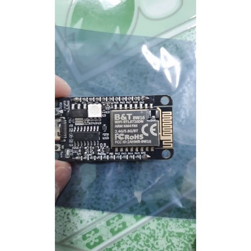 Bo Mạch thu phát Dual-band Wi-Fi + Bluetooth 2.4Ghz 5Ghz RTL8720DN BW16 ...