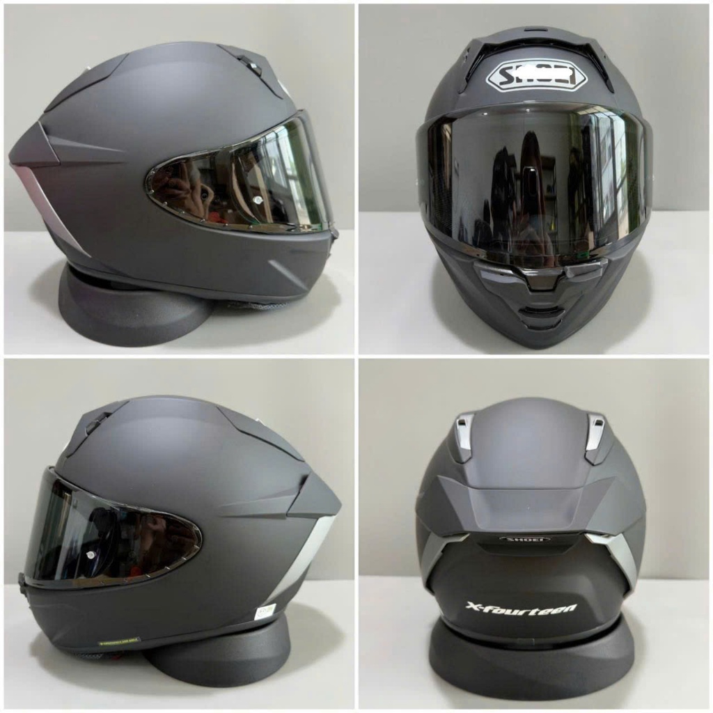 mũ fullface SHOEi _ X15 Đen Nhám chất lượng cao Mút lót cải tiến siêu dày hệ thống khoá D chống ...