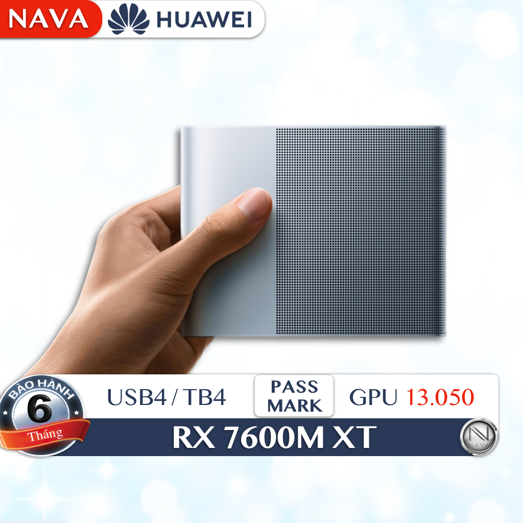 egpu Huawei Wiko Hi GT Cube - RX 7600M XT 8GB - Card Đồ Họa Thunderbolt ...