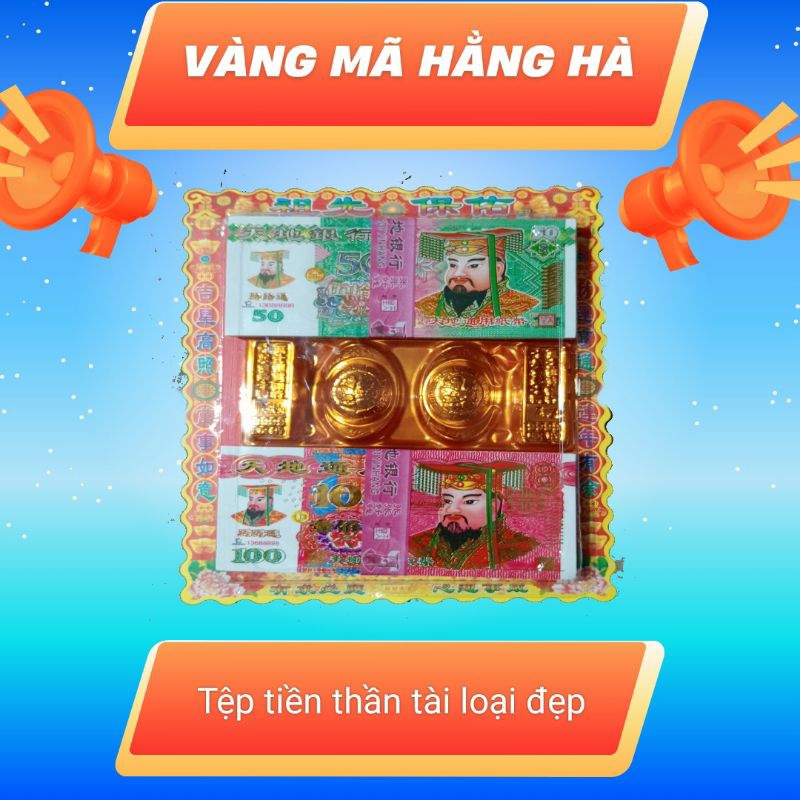 Vàng Mã Tiên vàng mã thần tài ( loại đẹp ) | Shopee Việt Nam