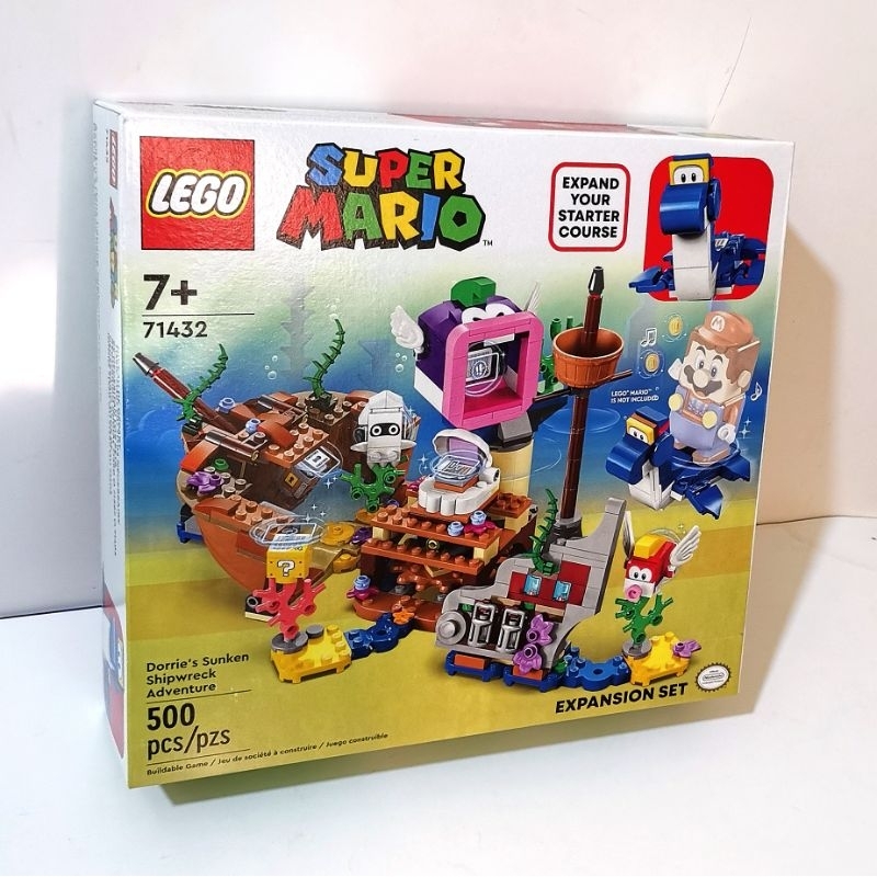 [Lego Mario] 71432 Dorrie's Sunken Shipwreck Adventure Expansion Set ...
