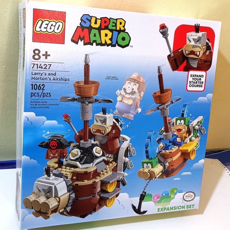 [Lego Mario] 71427 Larry's and Morton’s Airships Expansion Set | Shopee ...