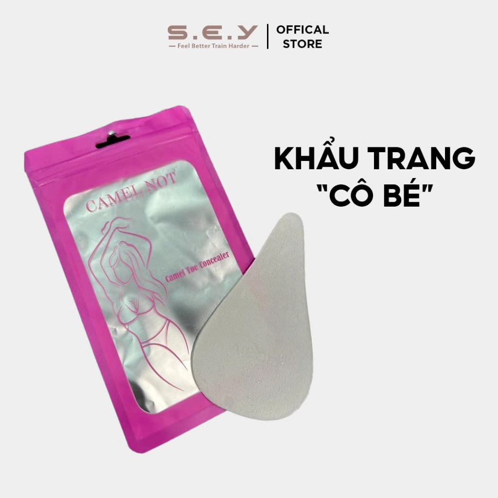 Khẩu trang cô bé che khuyết điểm vùng tam giác SEY giúp tập gym yoga an toàn cao cấp | Shopee ...