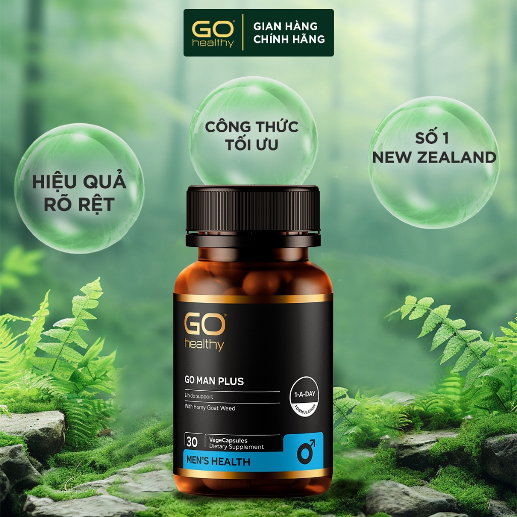 GO MAN PLUS 30 VIÊN - Viên uống tăng cường sinh lý nam, cải thiện và ...