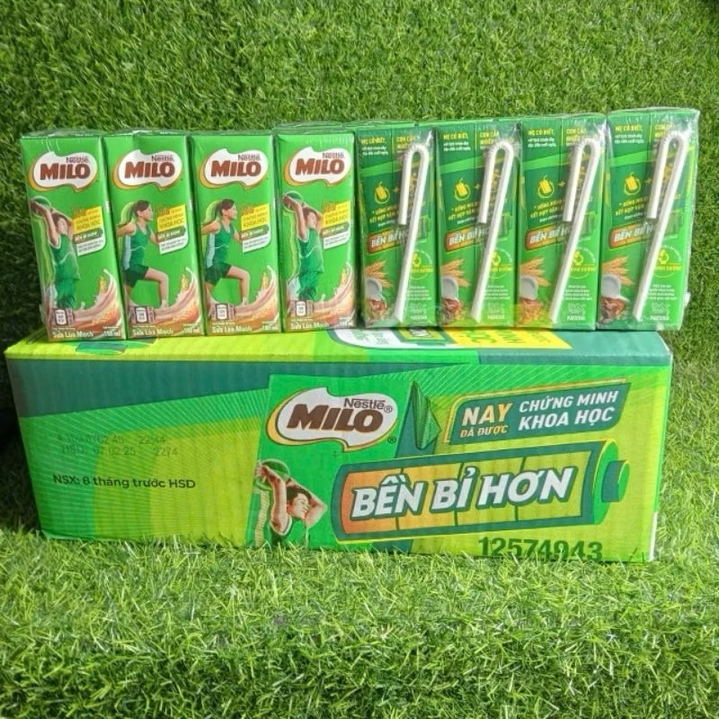 Sữa Milo thức uống lúa mạch/ít đường- Thùng 48 hộp x 180ml - Sữa Milo ...