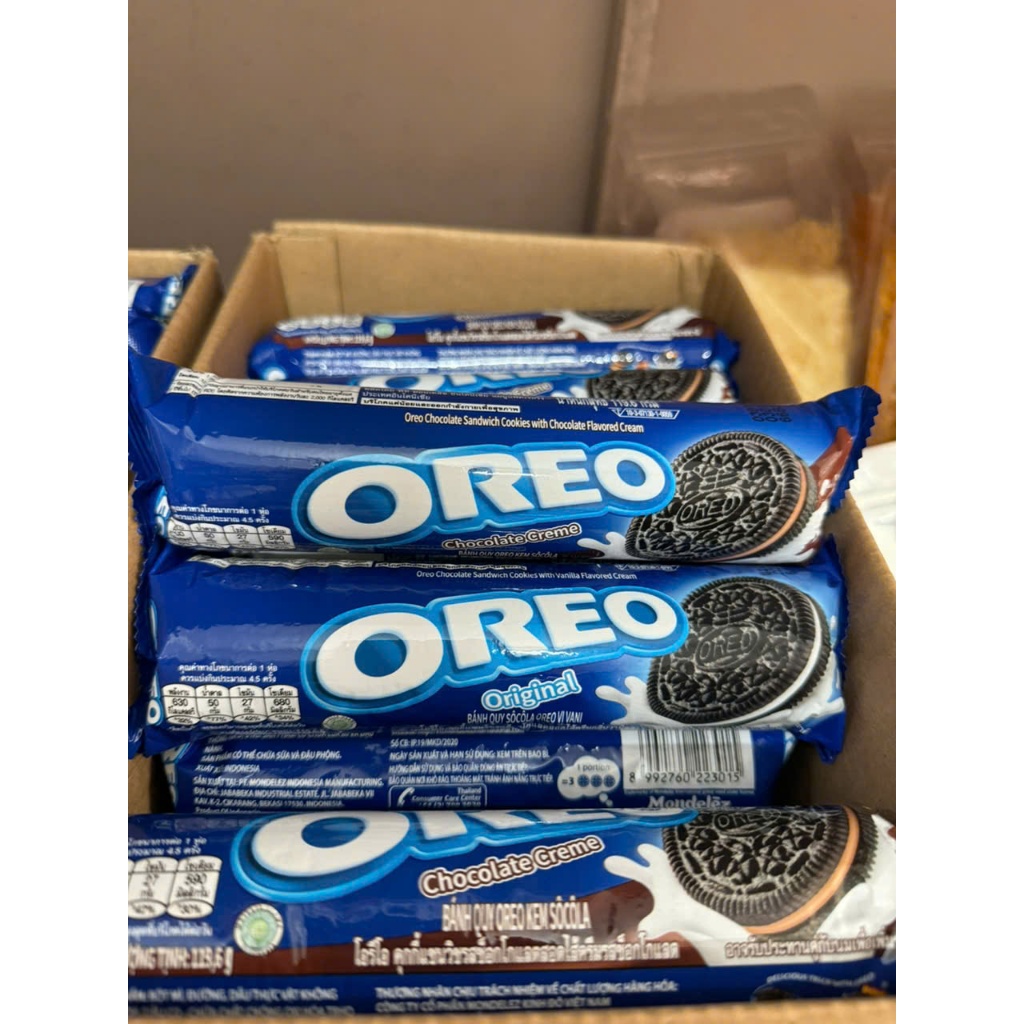 Bánh quy nhân kem OREO 119.6g | Shopee Việt Nam