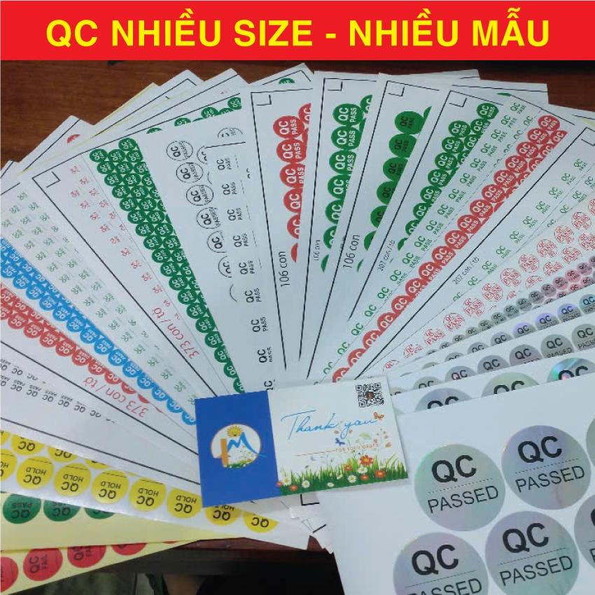 TEM QC PASS - QC HOLD - QC FAIL | Shopee Việt Nam