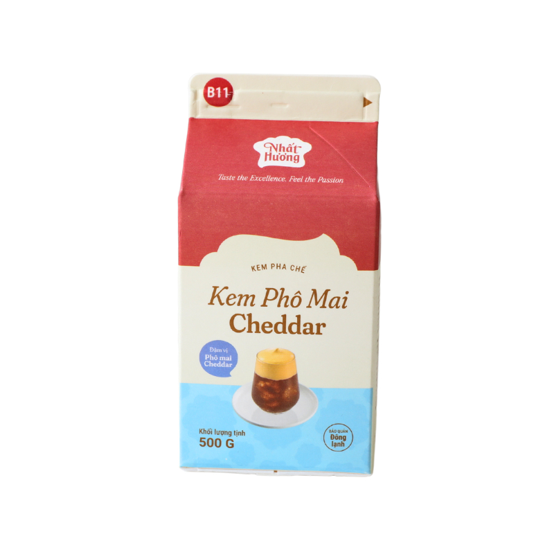 Kem Phã Mai Cheddar Nháº T Hæ æ Ng 500g Shopee Viá T Nam