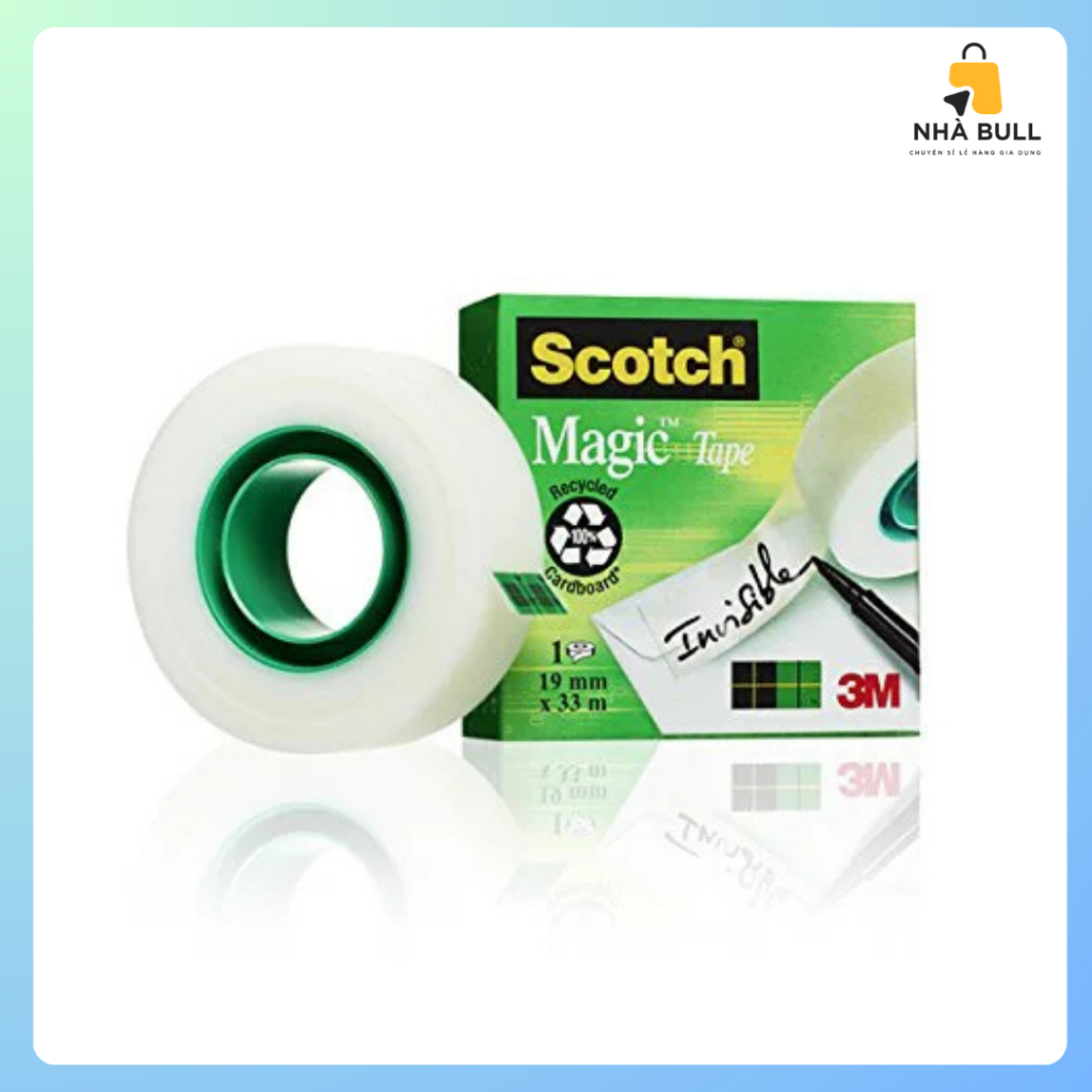 Băng keo tàng hình Scotch Magic 3M 810 - Băng keo dán tiền rách | Shopee Việt Nam