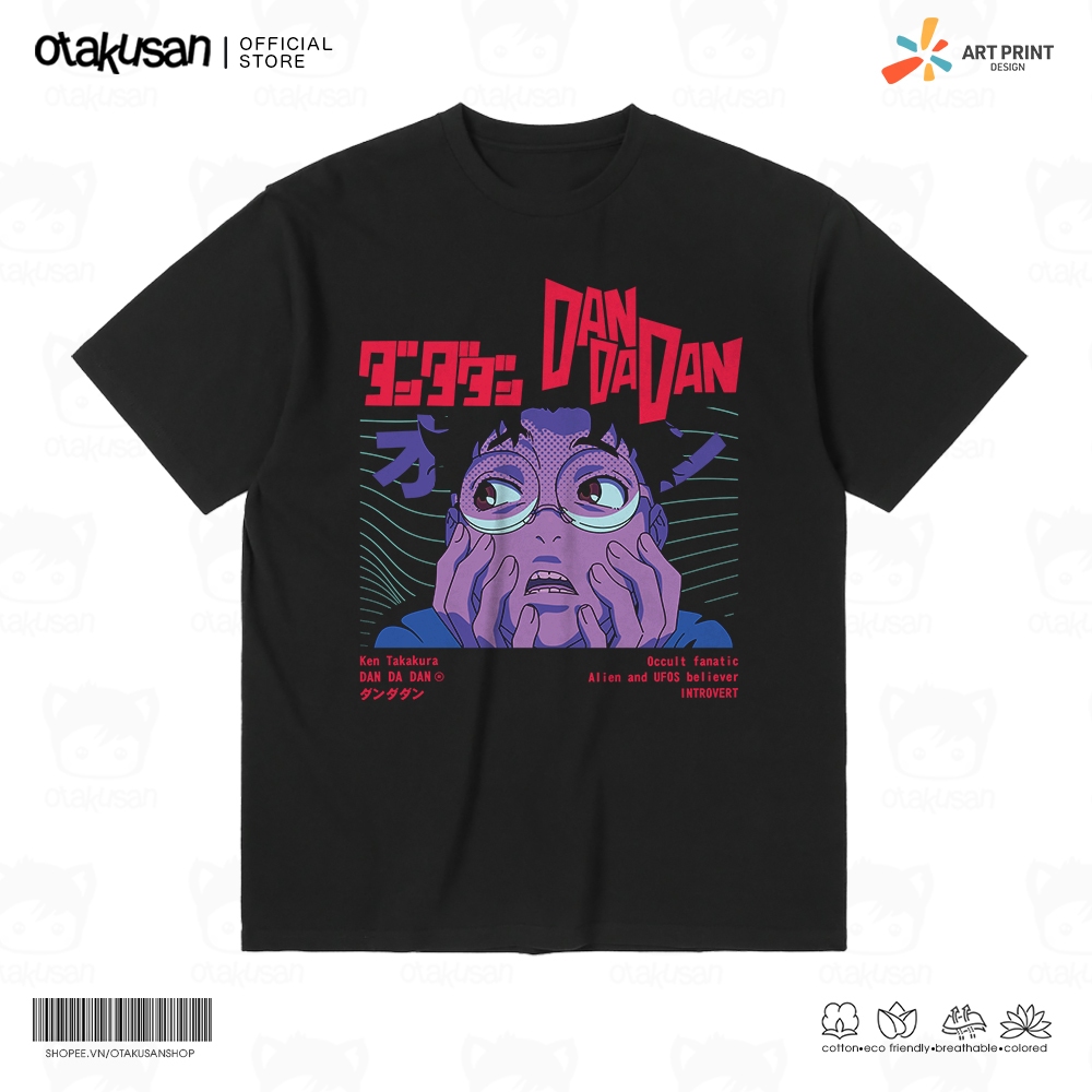 Áo thun Unisex Dandadan Ken Takakura Cotton 100% ngắn tay | Shopee Việt Nam